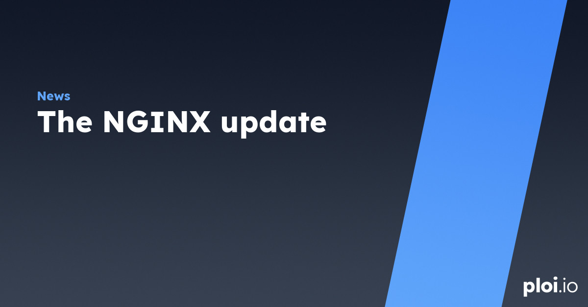 The NGINX update 🌍 - Server Management Tool The NGINX update 🌍 - Server Management Tool